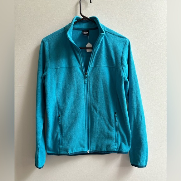 The North Face | Jackets & Coats | The North Face Blue Zip Jacket ...